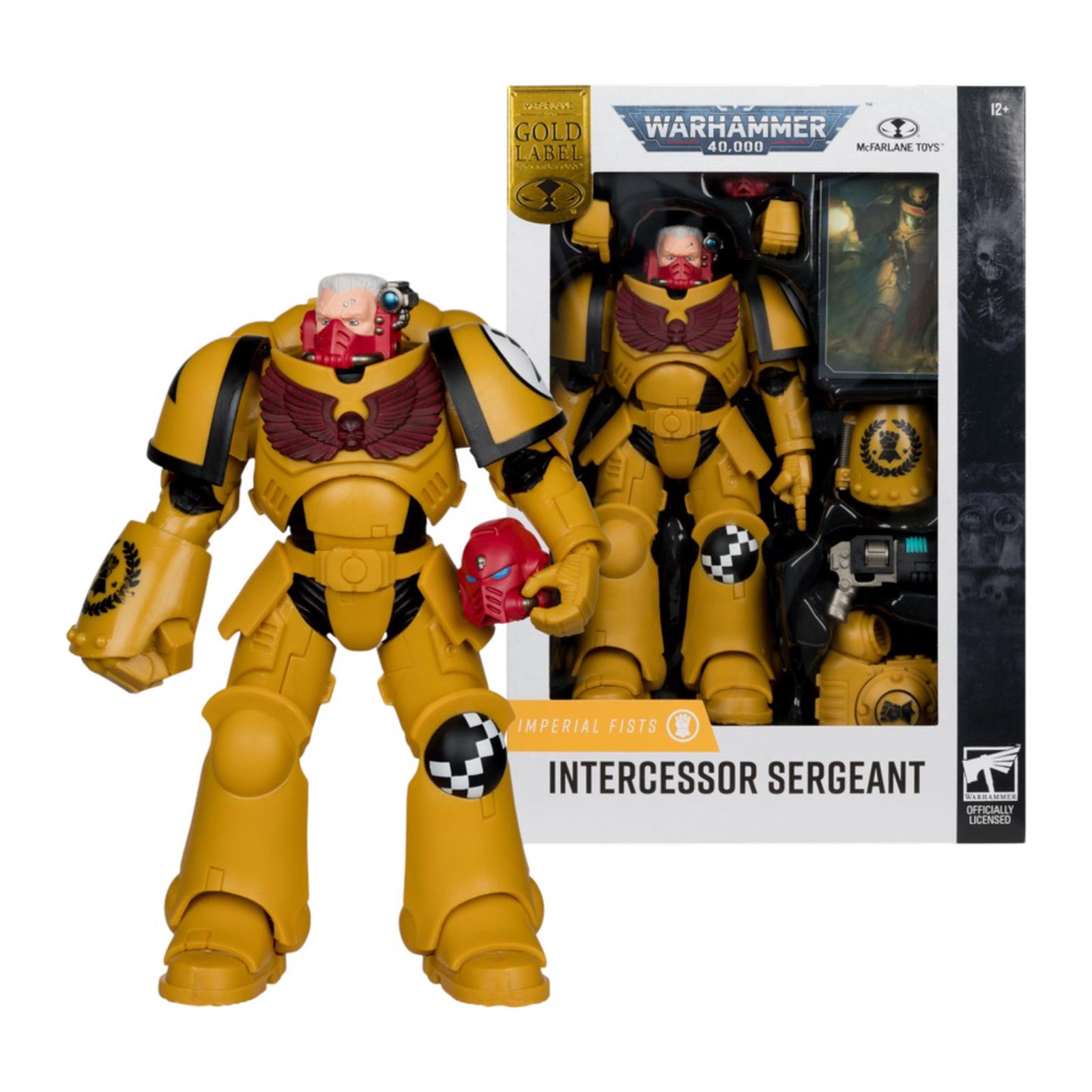 Buy Warhammer 40000 - Imperial Fist Intercessor Sergeant Gold Label ...
