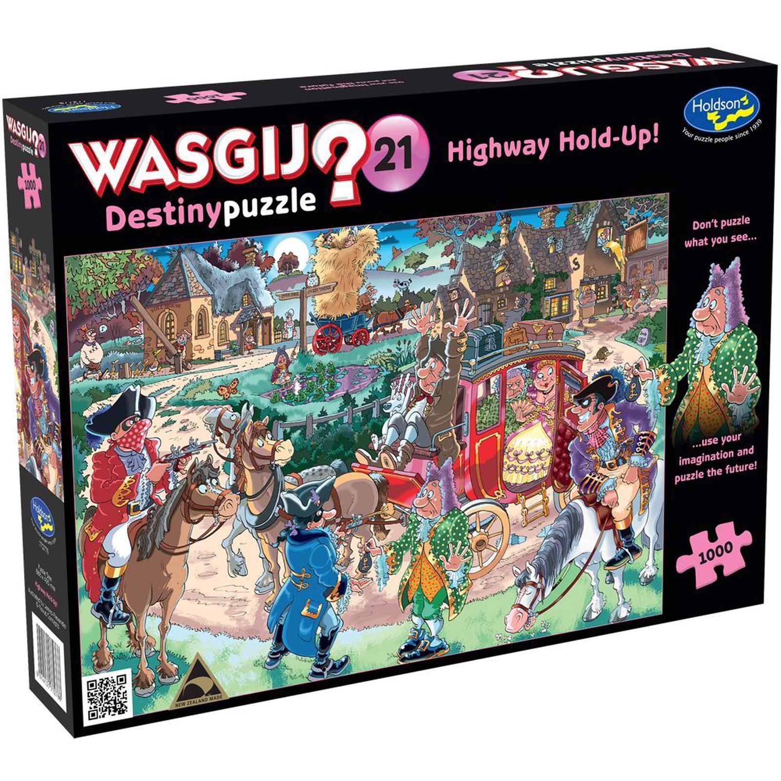 Buy Wasgij Destiny #21 Highway Holdup! Jigsaw Puzzle, 1000 Piece ...