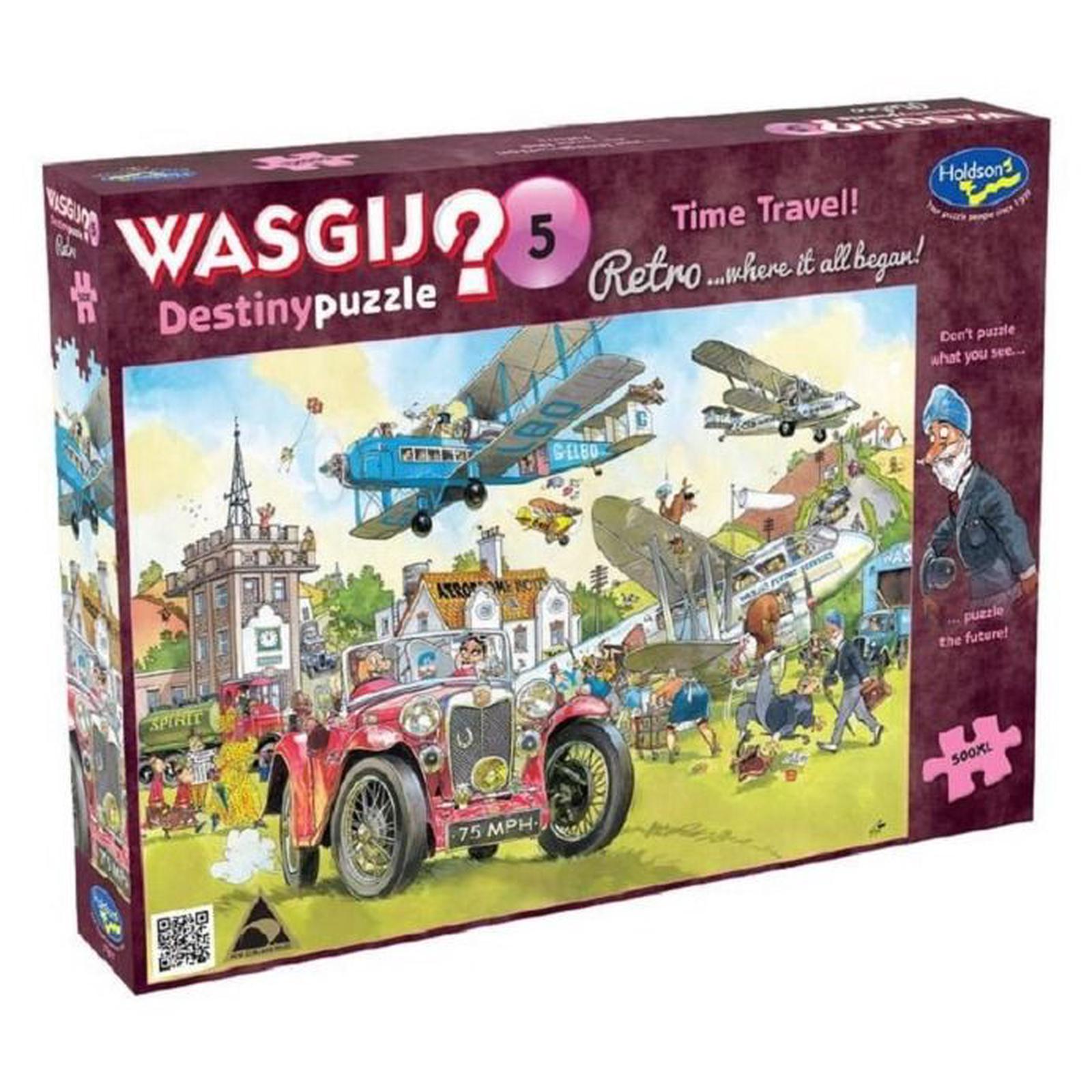 Buy Wasgij Retro Destiny #5 Time Travel XL Jigsaw Puzzle, 500pc ...