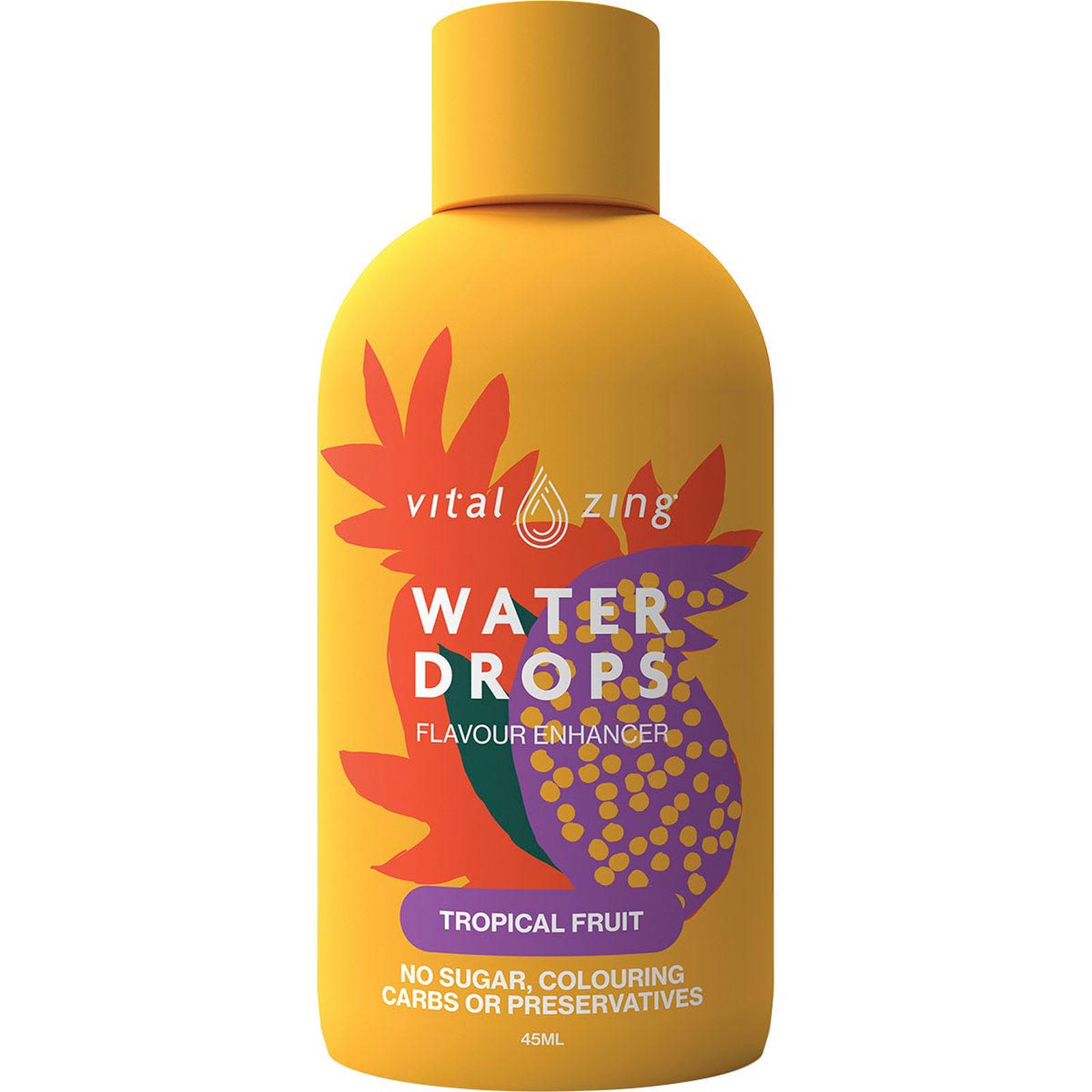 Buy Water Drops Tropical Fruit - 45mL - MyDeal Australia