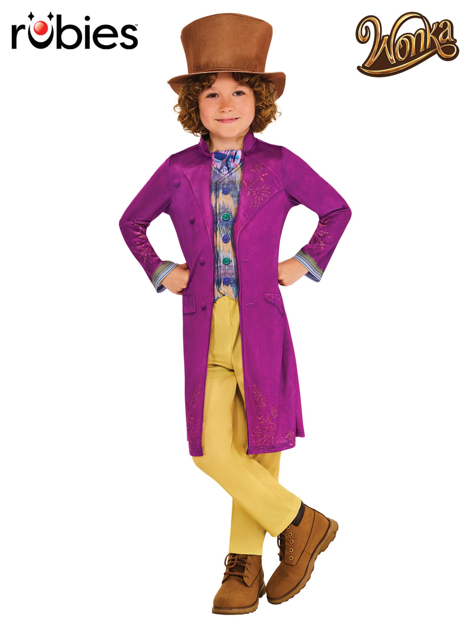 Buy Willy Wonka Classic Costume, Child - Small (3-5 Yrs) - MyDeal Australia