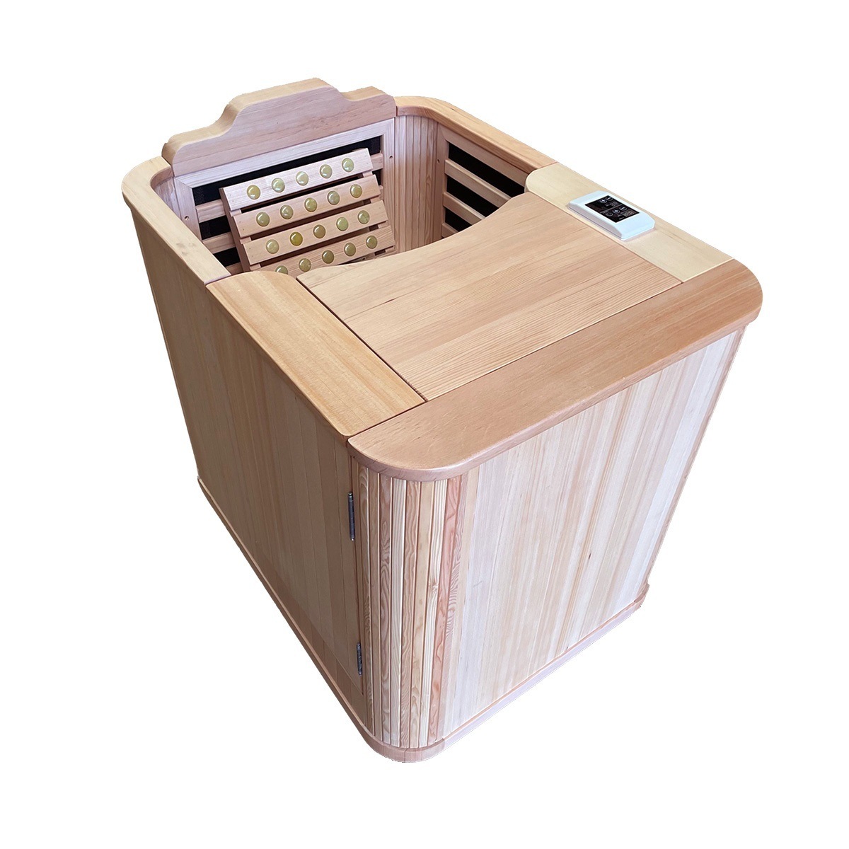 Buy Kylin Space Saving Half Body Infrared Sauna Cabin 1 Person KY-1M4 ...