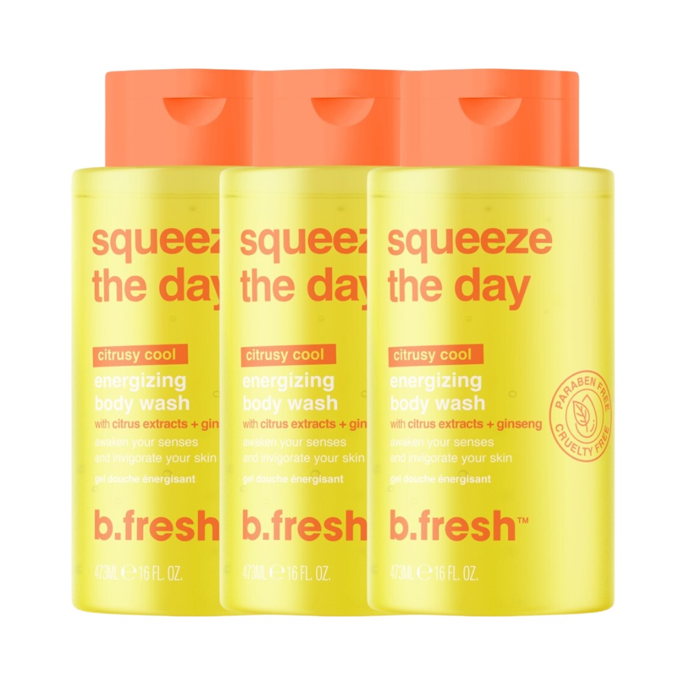Buy 3 x b.fresh vitamin squeeze the day body wash 473mL - MyDeal Australia