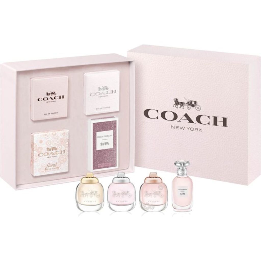 Buy Coach 4 Piece Mini Fragrance Gift Set 4 x 4.5mL - MyDeal Australia
