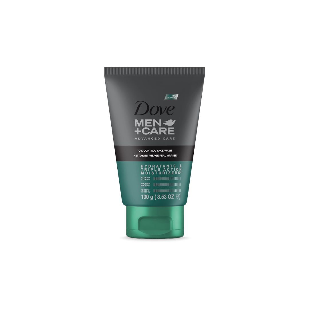 Buy Dove Men+Care Oil Control Face Wash 100g - MyDeal Australia