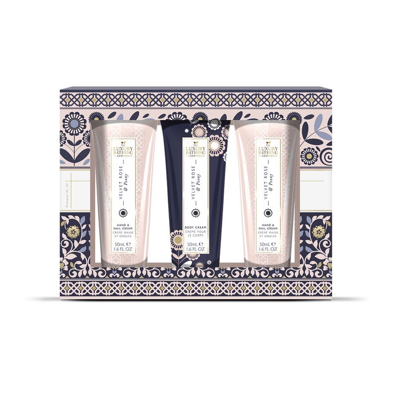 Buy The Luxury Bathing Company Velvet Rose & Peony Hand & Body Care ...