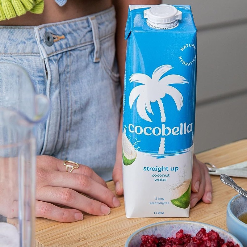 Buy Cocobella Coconut Water Straight Up, 6 x 1L - MyDeal