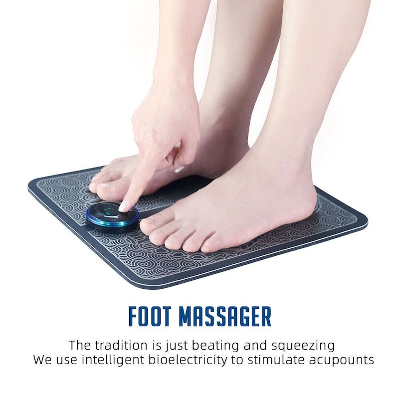 Buy Ems Electric Foot Massager Mat Relax Muscle Stimulator Shaping