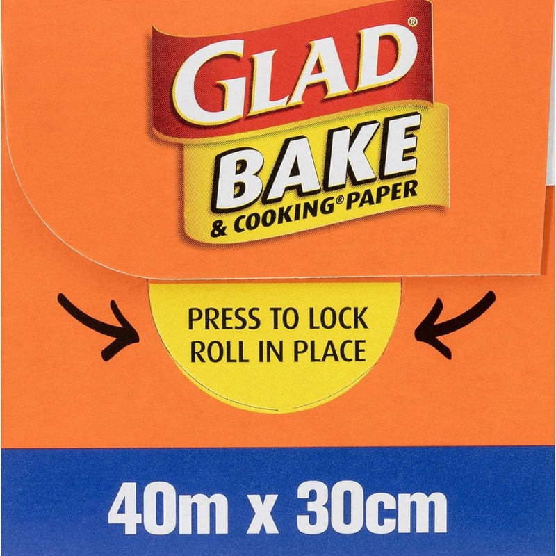 Buy Glad Bake and Cooking Paper, 40 Metre Non-Stick Baking Paper from ...