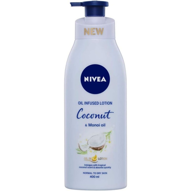 Buy NIVEA Oil Infused Body Lotion with Coconut and Monoi Oil 400ml ...