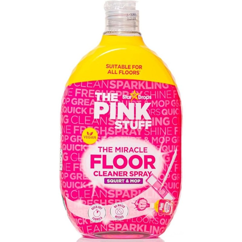 The Pink Stuff Miracle Floor Cleaner Spray 750ml - Vegan Clean - MyDeal ...
