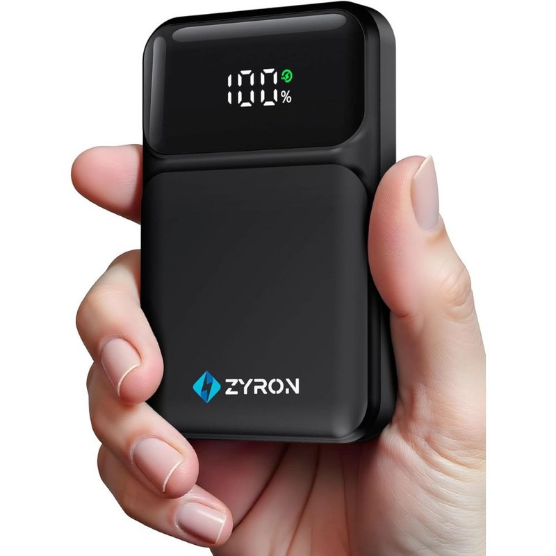 Buy ZYRON Power Bank 10000mAh, 20W PD Fast Charging Portable Charger, 22.5W QC3.0 Mini Powerbank ...
