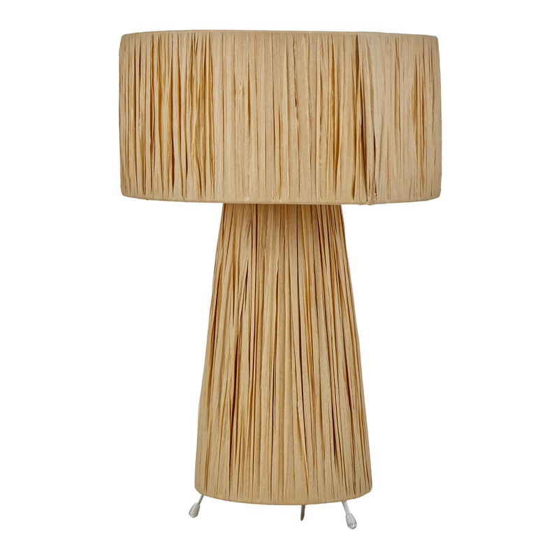 Buy Amalfi Table Lamp Raffia Grass Hamptons Bedside Lamp for Living ...