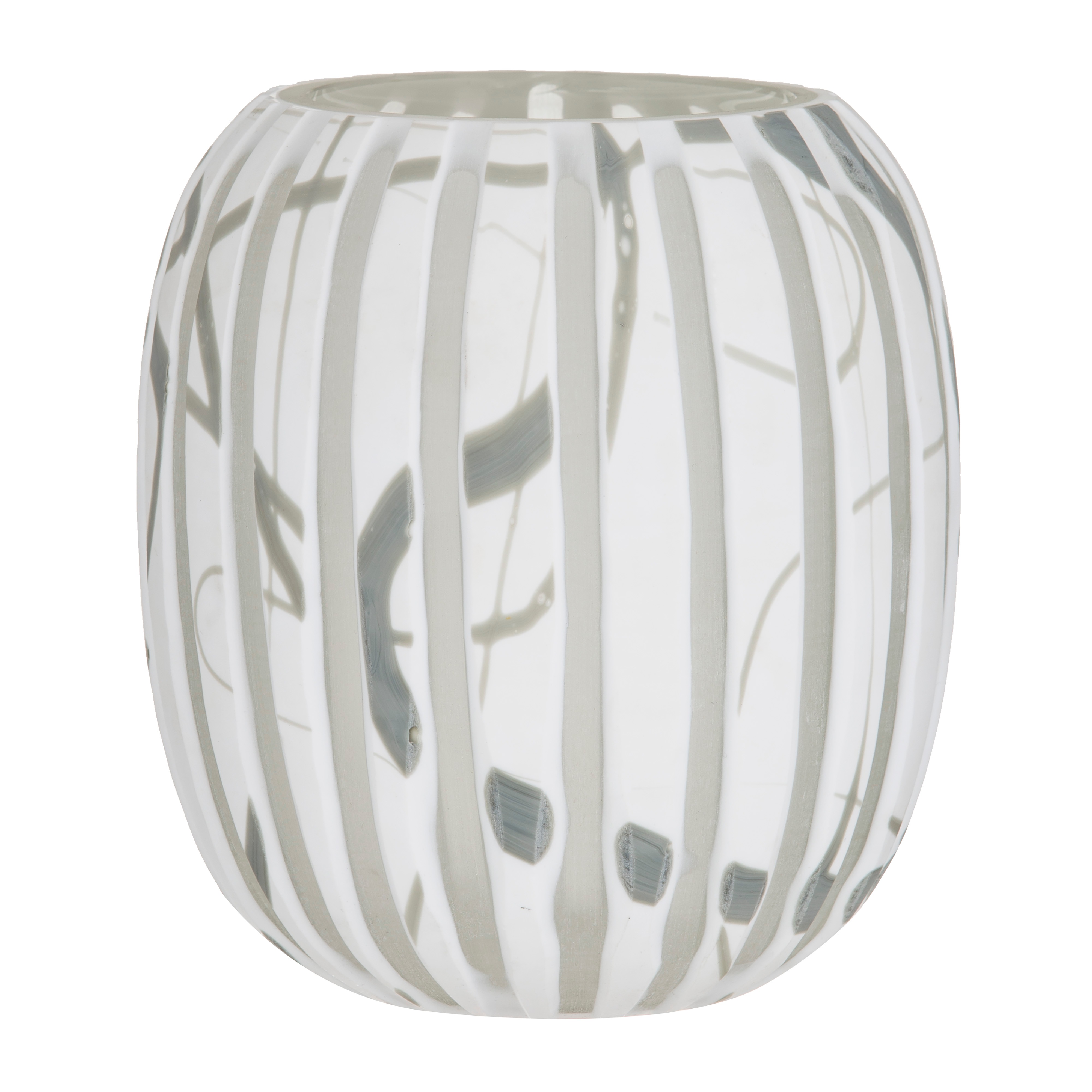 Buy Grand Designs Moya Vase Black/Multi 20x20x22.5cm - MyDeal Australia