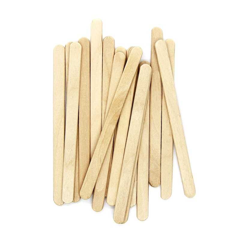 Buy 100pce Paddle Pop Sticks-11.4cm-Natural - MyDeal