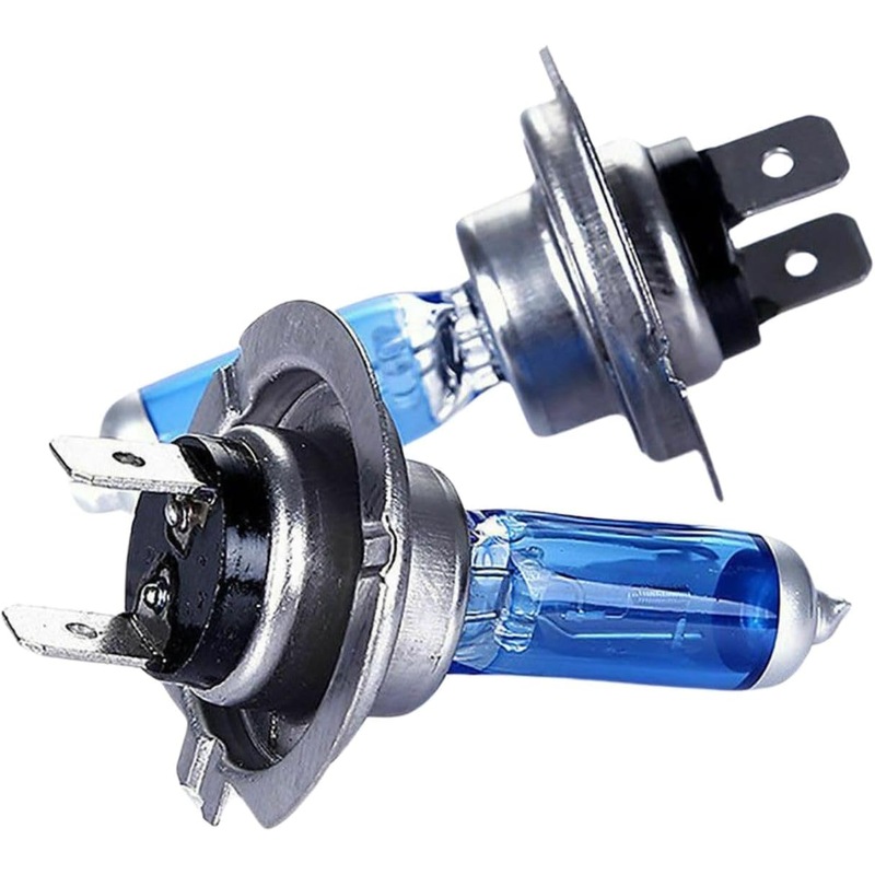 Buy 4PCS White Car Bulb 12V 6000k H7 55W Xenon HOD Halogen Head Light ...