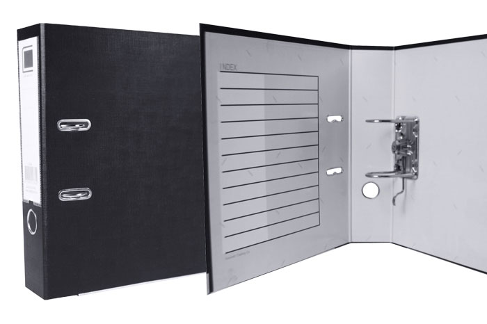 Buy A4 Lever Arch Folder with Label - MyDeal Australia
