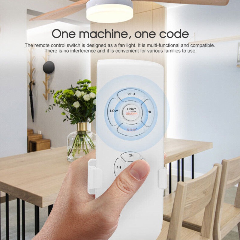 Buy Ceiling Fan Lamp Remote Controller Kit Timing Wireless Intelligent ...