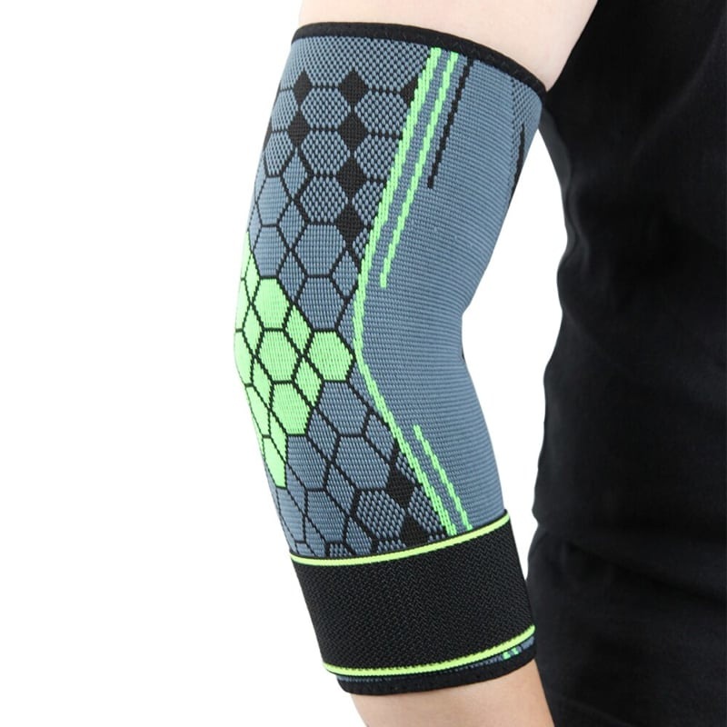 Buy Elastic elbow band- brace gray-green - MyDeal