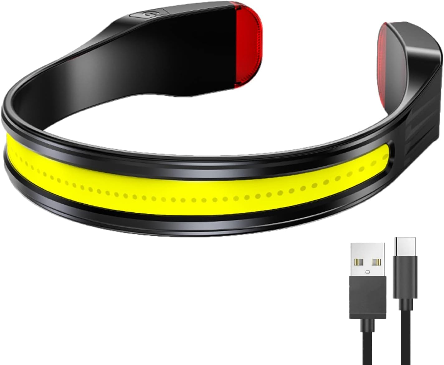 Buy Waterproof COB LED Motion Sensor Head Torch USB Rechargeable ...