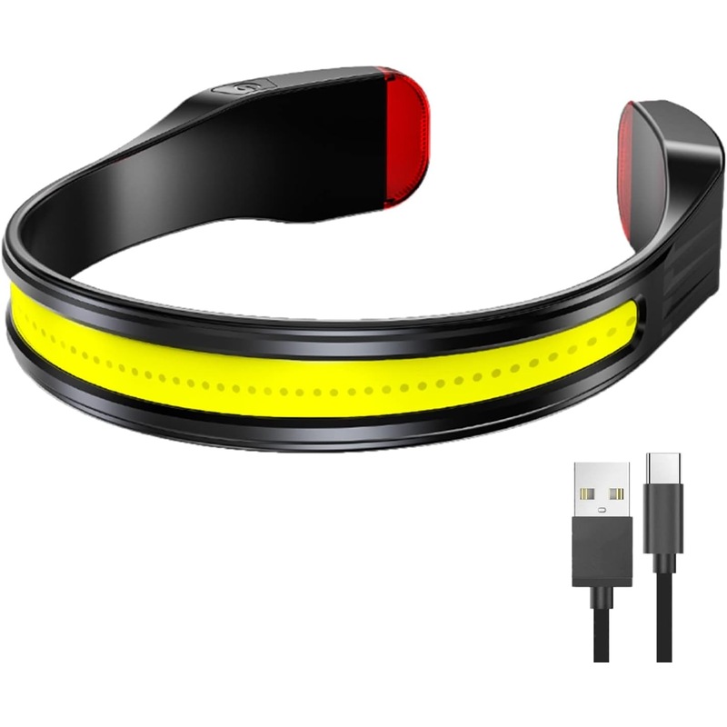 Buy Waterproof COB LED Motion Sensor Head Torch USB Rechargeable ...