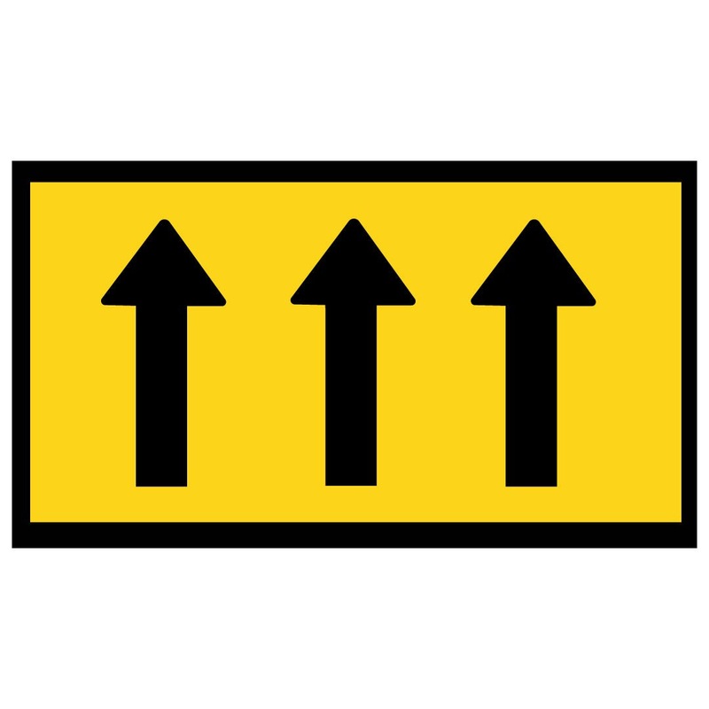 Buy Boxed Edge Sign - 3 Lane Status - 1800x900mm - MyDeal