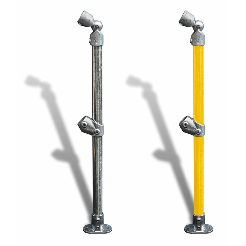 Buy Cope Modular Handrail - End Stanchion (Rise Adjustable) - Base ...