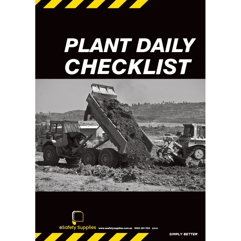 Buy Daily Plant Checklist Books - MyDeal