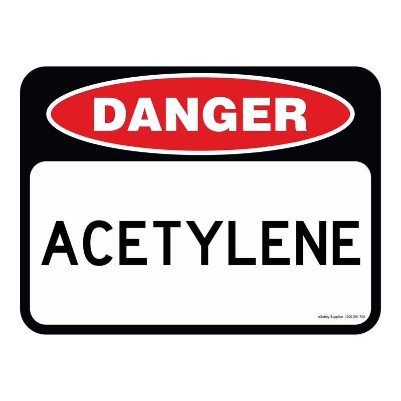 Buy Danger Sign - Acetylene - MyDeal