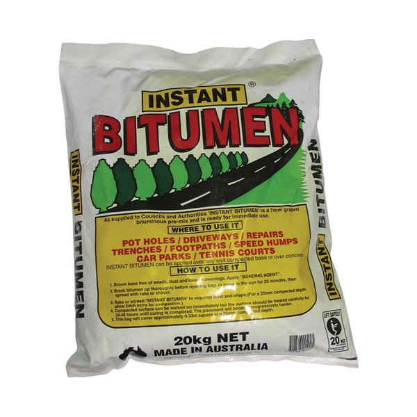 Buy Instant Bitumen (Cold Mix) - 20kg - MyDeal Australia