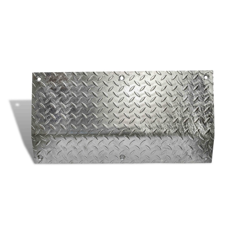 Buy Steel Driveway Kerb Ramp Plate - 415mm x 800mm - Galvanised - MyDeal