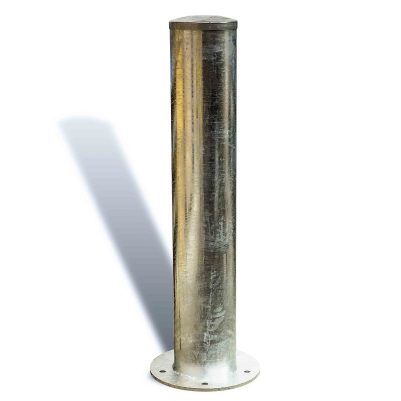 Buy Surface Mount Bollard – 220mm - Galvanised - MyDeal