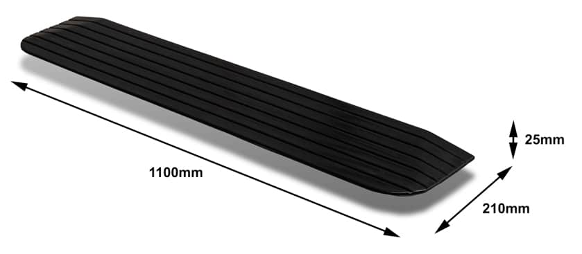 Buy Wheelchair Threshold Door Ramp - Multiple Sizes - MyDeal Australia