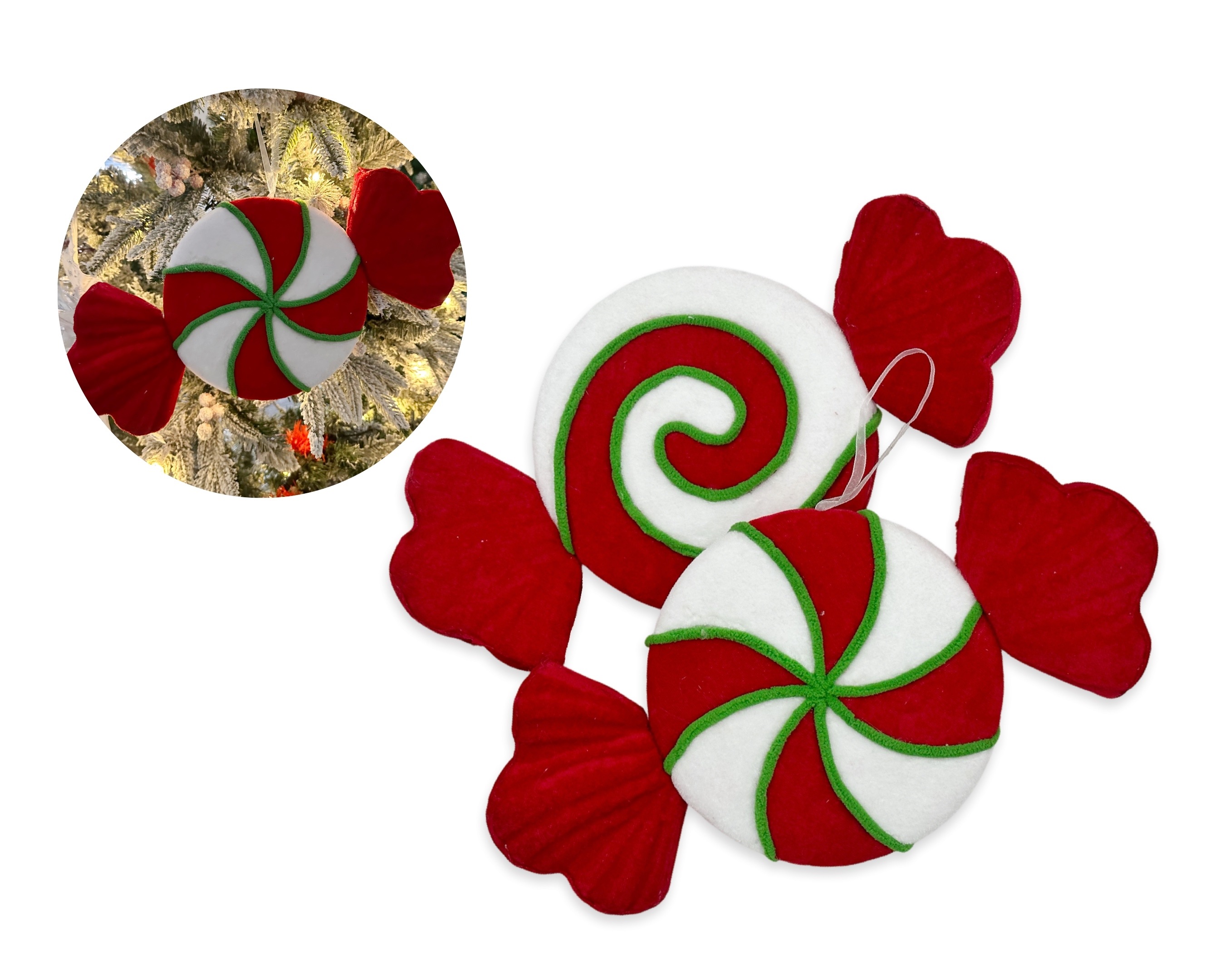 Buy bulk 12 Xmas Candy Pop R/W Mint Lollys 2 Assorted 36x19cm - MyDeal ...