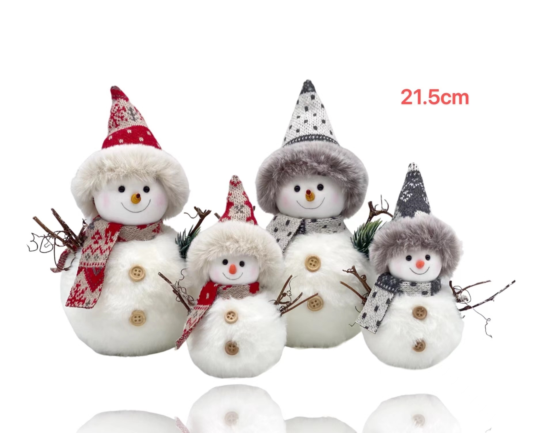 Buy bulk 24 Large Christmas Buttons The Snowman Standing 2 Assort Xmas ...
