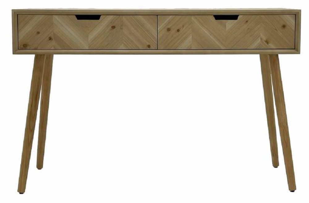 Buy Chevron Console Table Hallway Hall Unit Entry Side 122x74cm ...