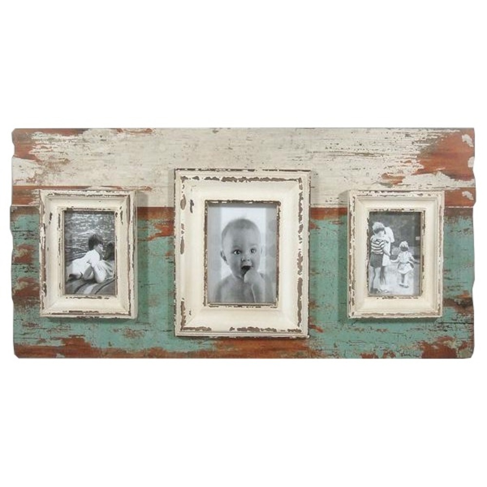 Buy Rustic 3 Collage Photo Frame 80x39cm - MyDeal Australia
