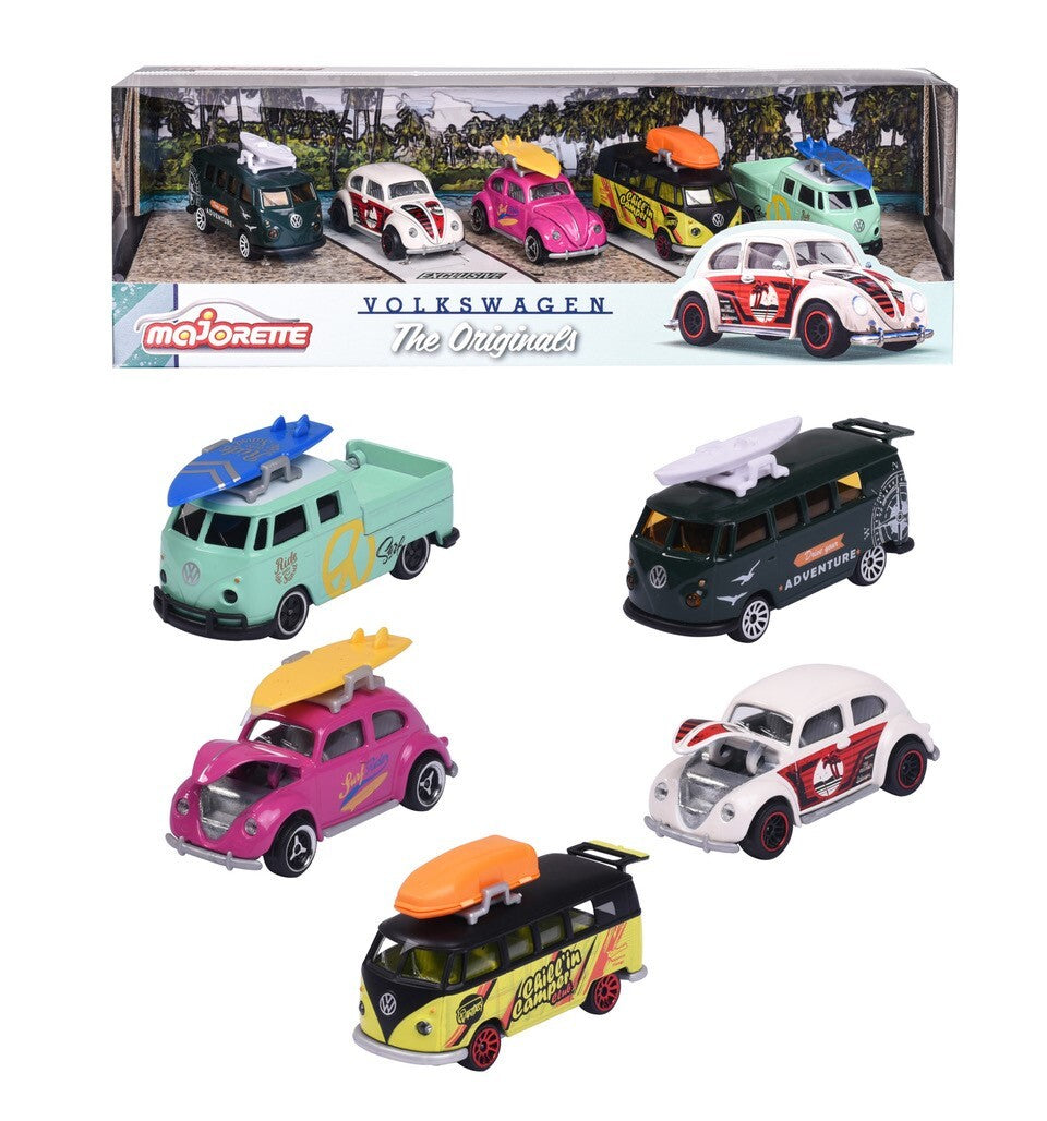 Buy Majorette - Volkswagen The Originals 5 cars Gift Pack - MyDeal ...