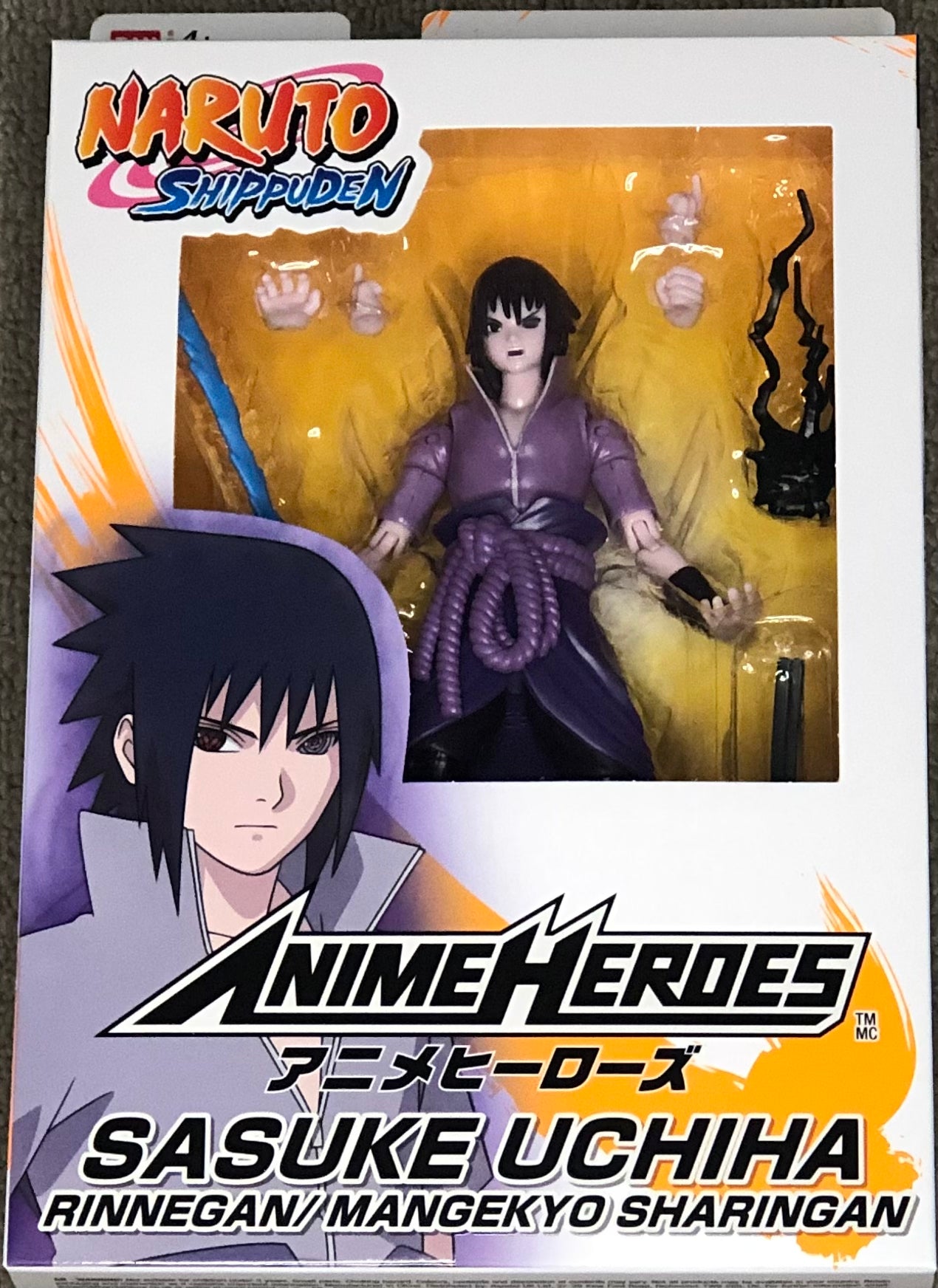 Buy Naruto Shippuden Anime Heroes - Sasuke Uchiha Rinnegan / Mangekyo ...
