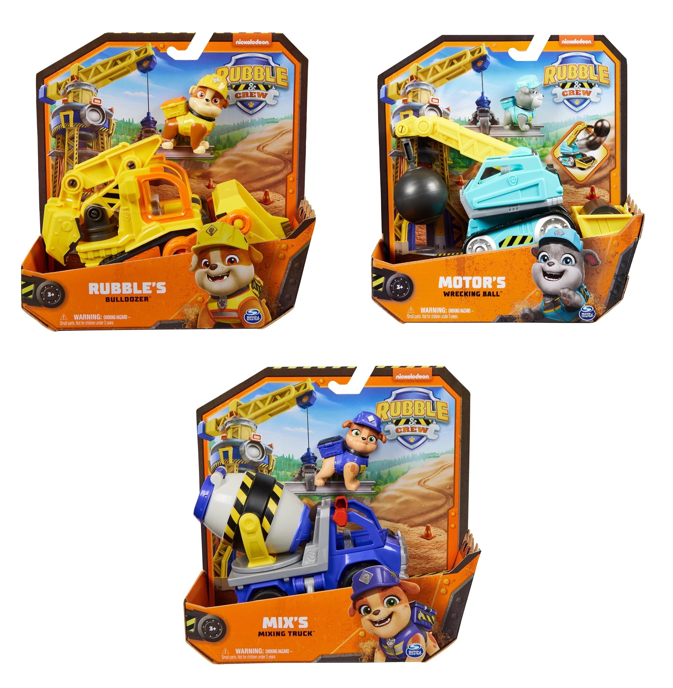 Buy Paw Patrol Rubble and Crew Core Vehicle - MyDeal Australia