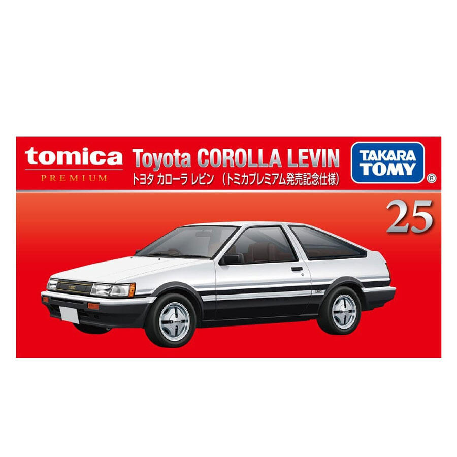 Buy Tomica Premium Die-cast Car #25 – Toyota Corolla Levin (Launch ...