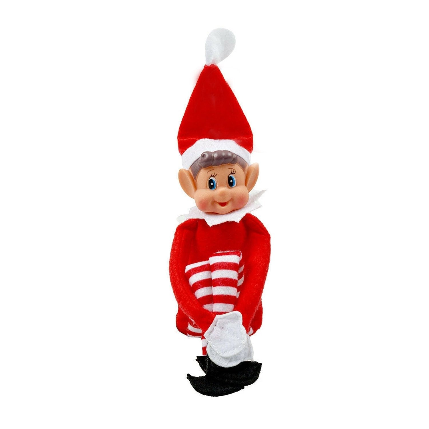 Buy Sitting Elf Christmas Toy and Decoration Ornament - MyDeal Australia