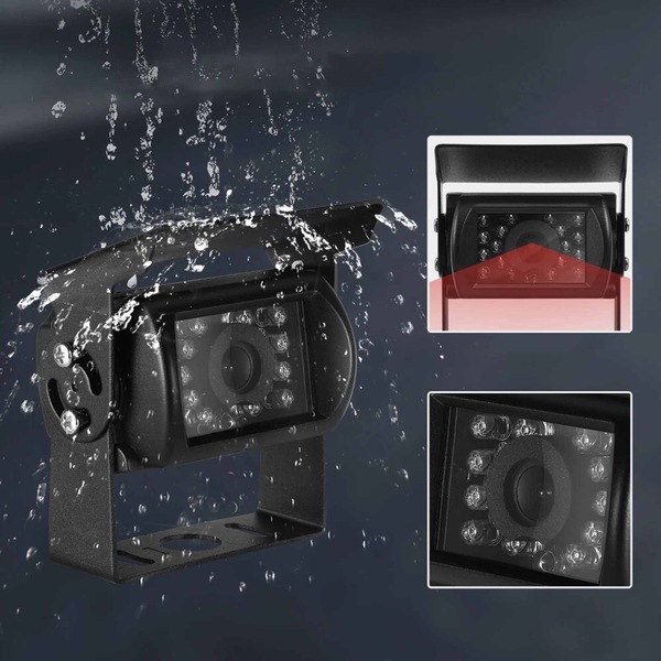 Buy HD Wireless Rear View Monitor with Dual Reversing Camera Kit - 7 ...