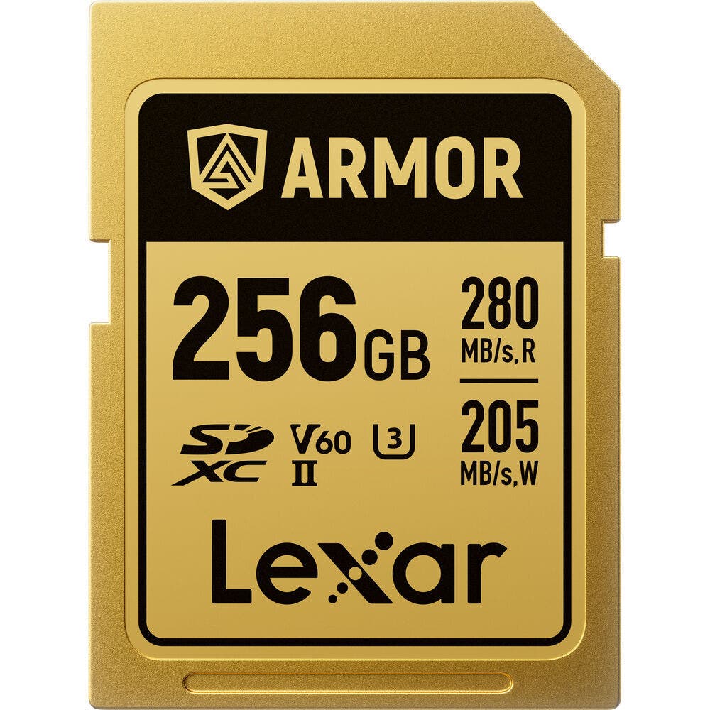 Buy Lexar Professional ARMOR GOLD PRO 256GB SDXC UHS-II Card - MyDeal ...