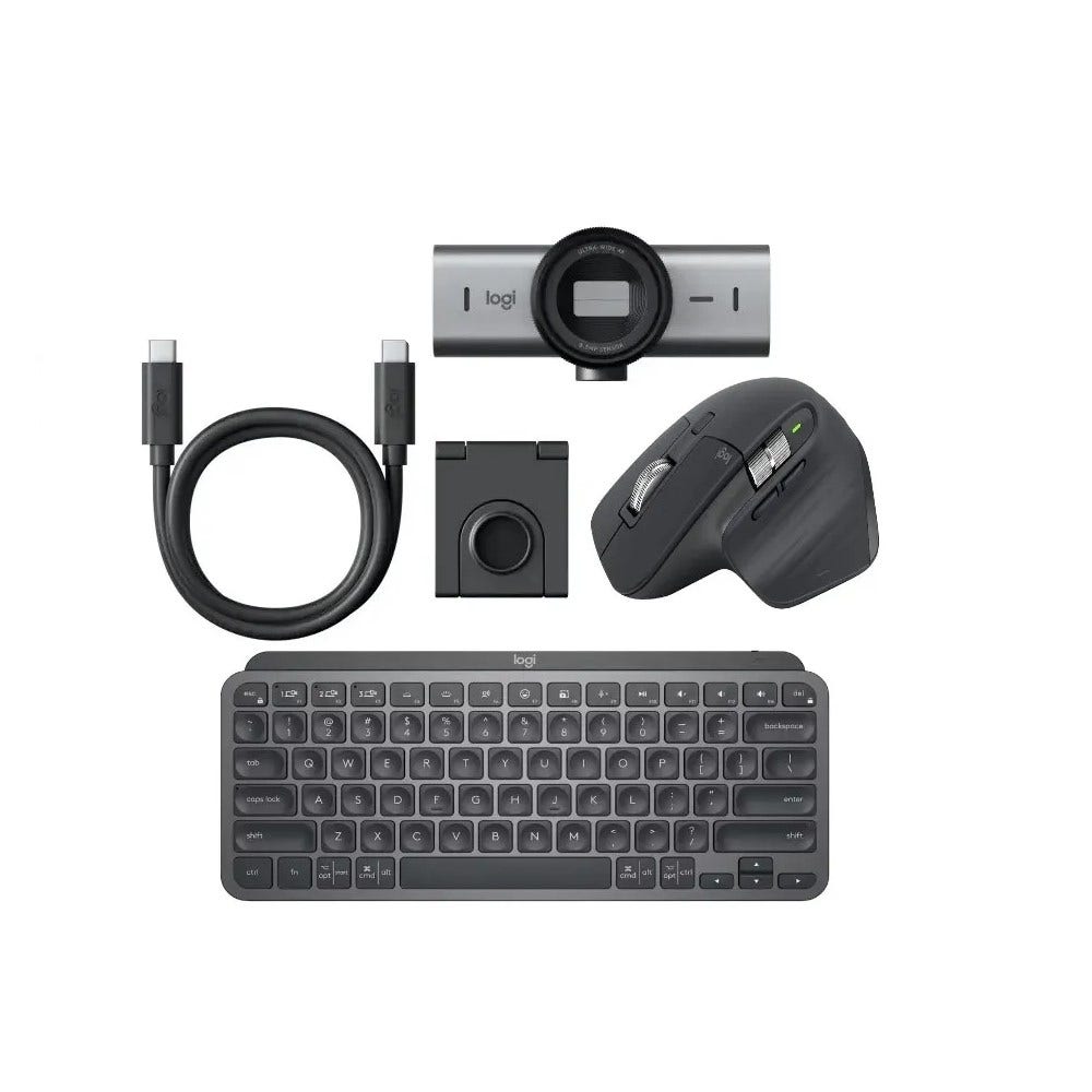 Buy Logitech MX Work Bundle with Keys MINI Keyboard, 3S Mouse and BRIO 700 Webcam (Graphite ...