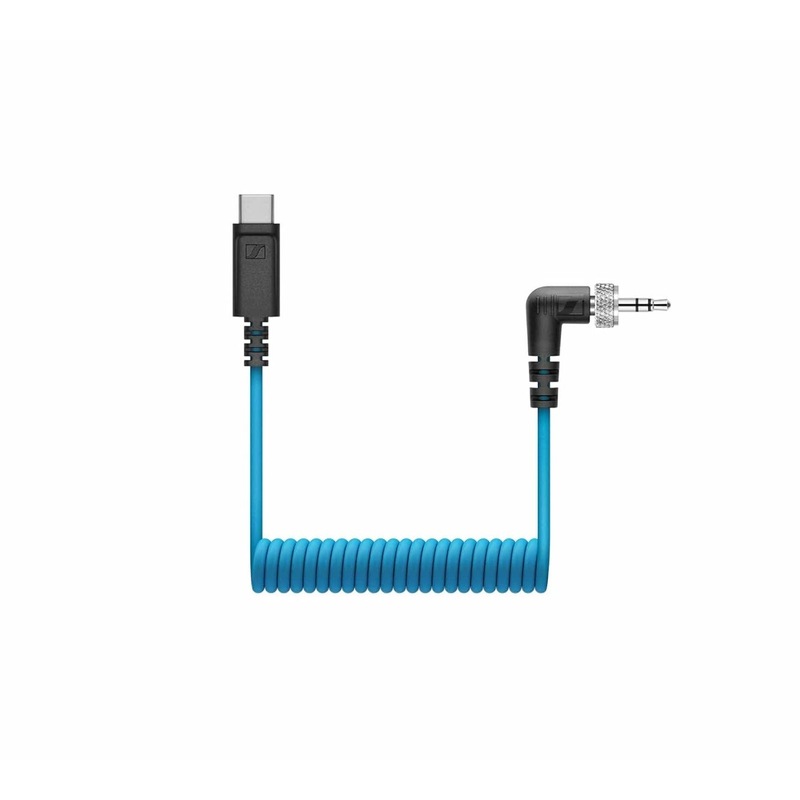 Buy Sennheiser CL 35 USB-C Locking 3.5mm TRS to USB Type-C Coiled Cable ...