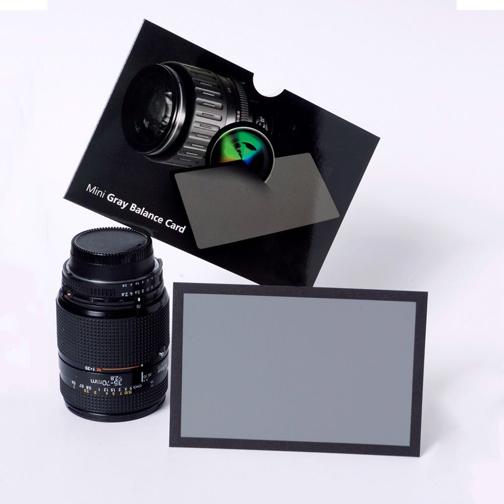 Buy X-Rite ColorChecker 18% Gray Balance Card - Black - MyDeal Australia