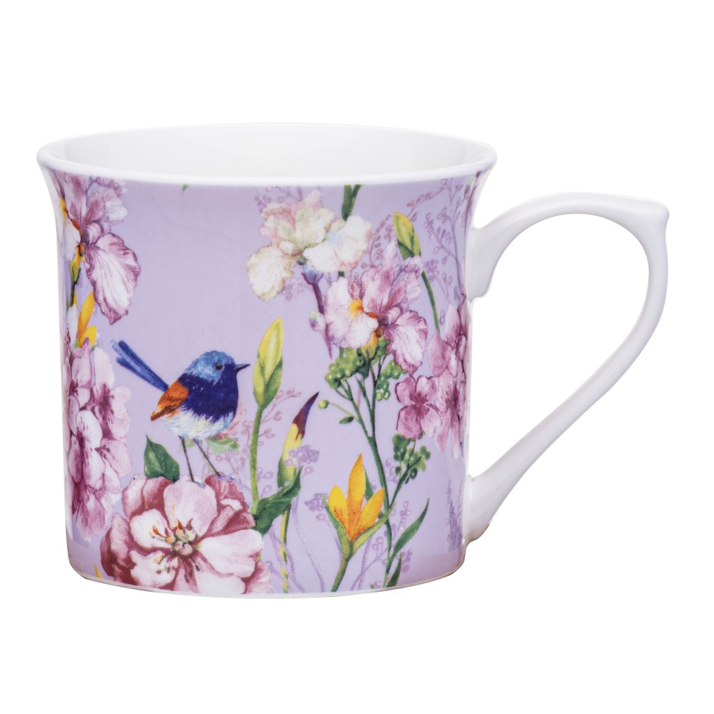 Buy Ashdene Birds & Blooms Mug - Lavender - MyDeal Australia