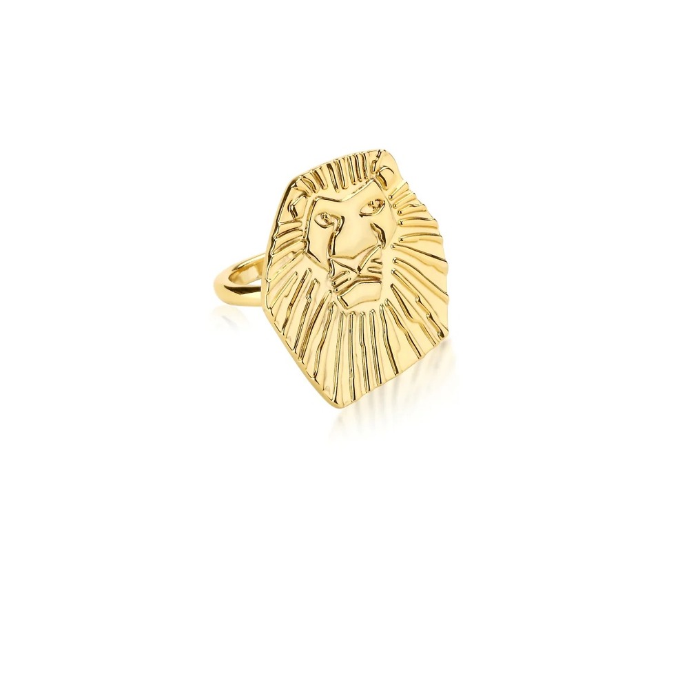 Buy Couture Kingdom - Disney - The Lion King Simba Ring Gold Medium ...