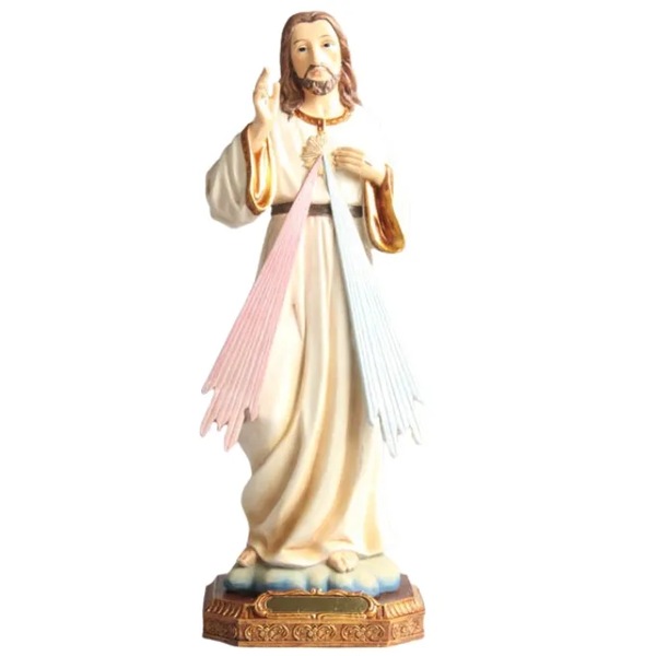 Buy Divine Mercy - 30cm Resin Statue - MyDeal Australia